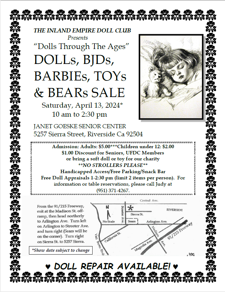 Doll Shows – Inland Empire Doll Club